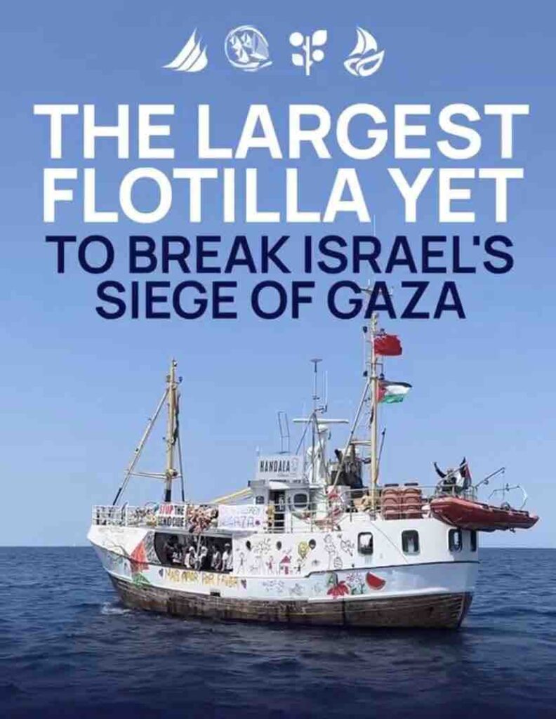 Joining Forces to Launch the Largest Flotilla Yet to Break Israel's ...